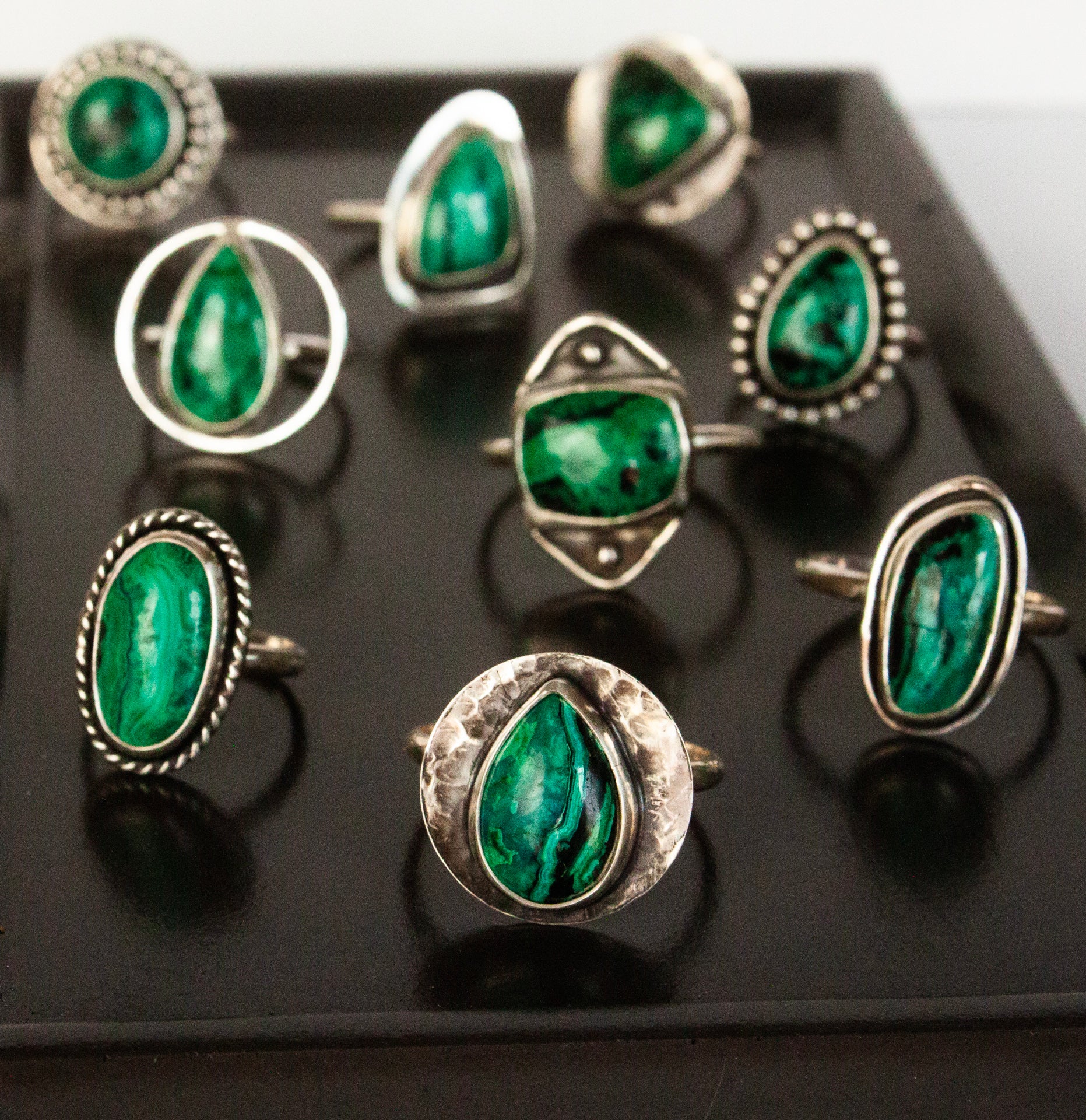 Tranquility Ring – Bezels and Bubbles