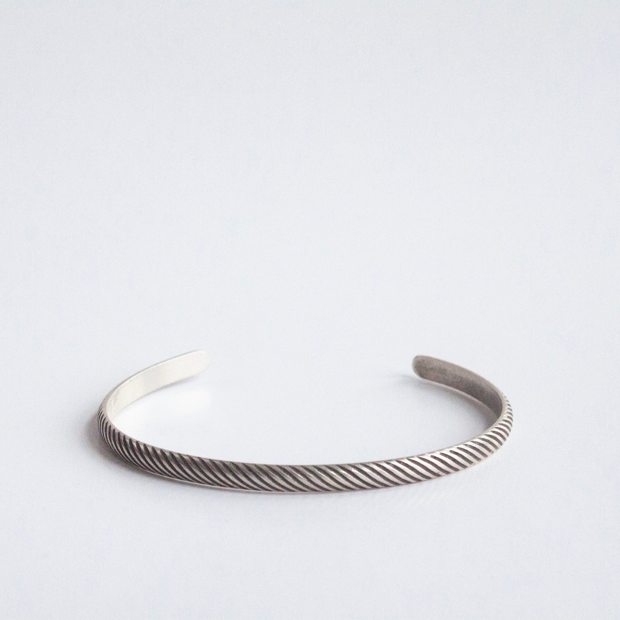 Angled Cuff – Bezels and Bubbles